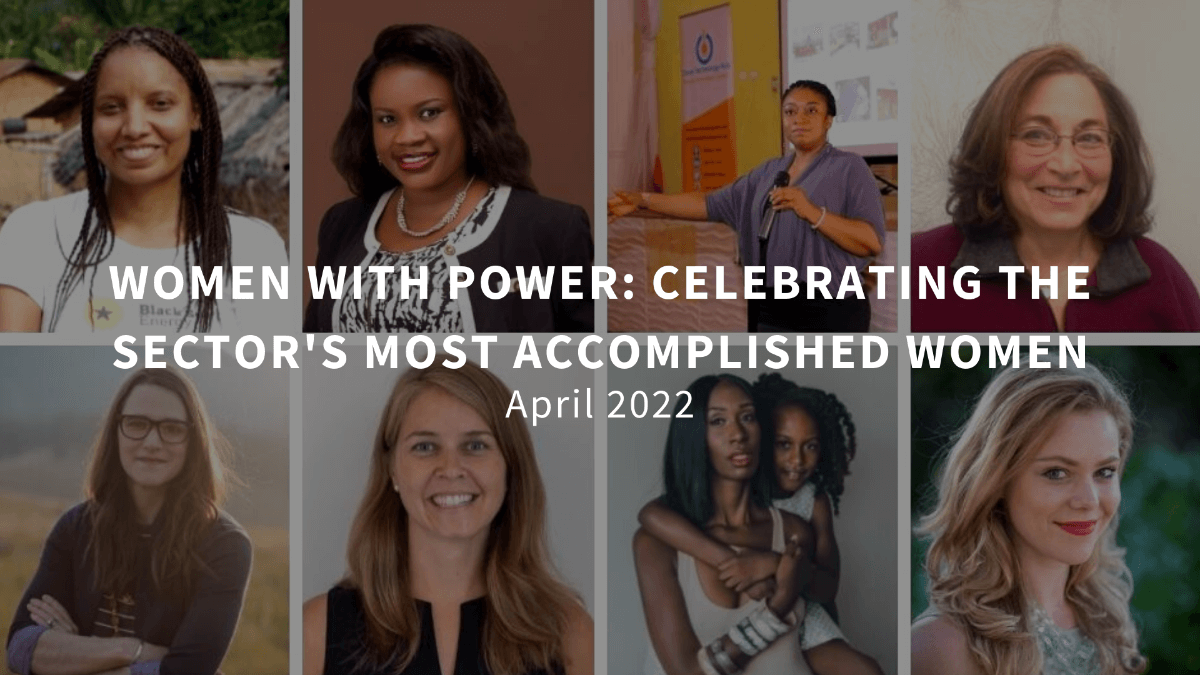 Women with Power: Celebrating the Sector's Most Accomplished Women